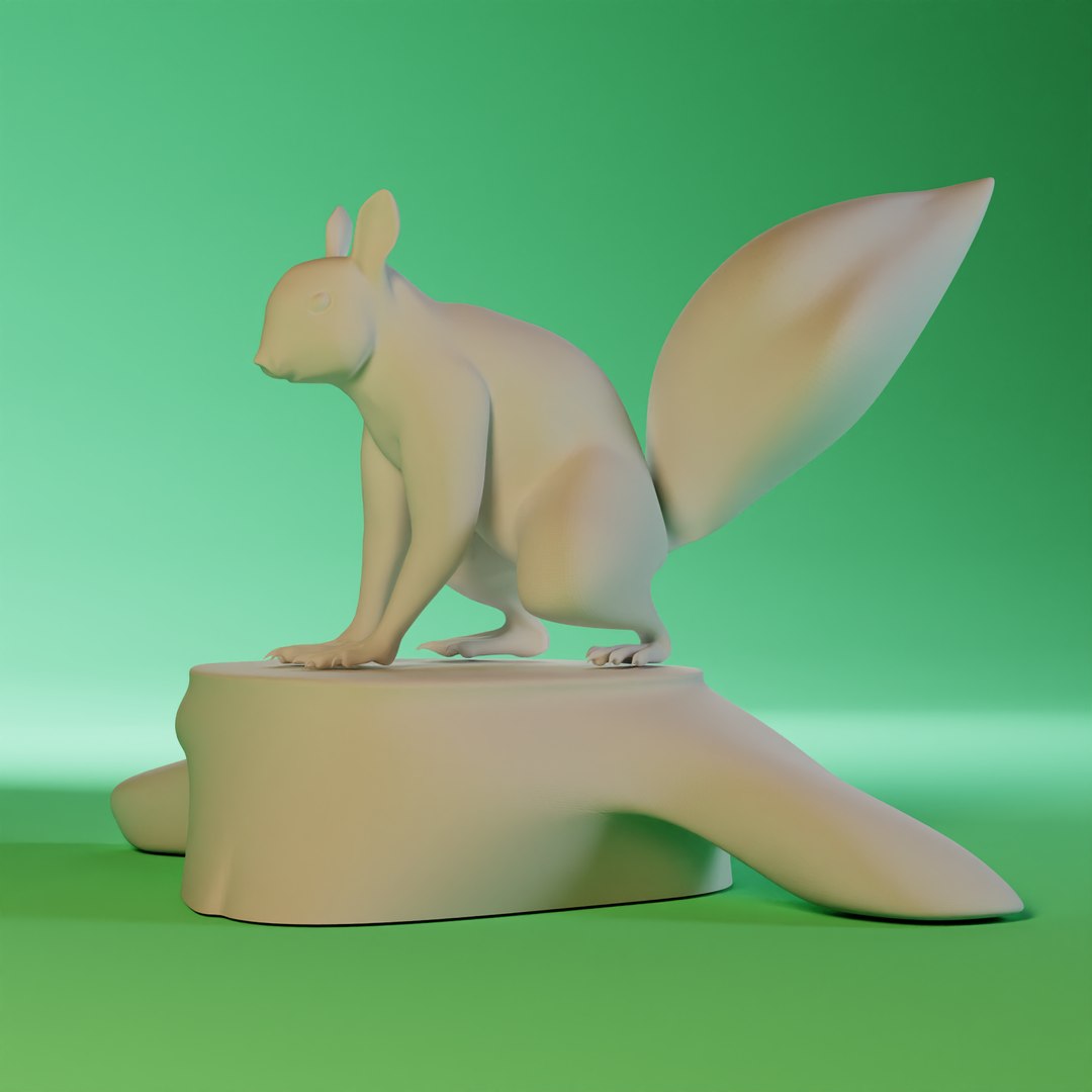 Squirrel 3D Model - TurboSquid 2049267