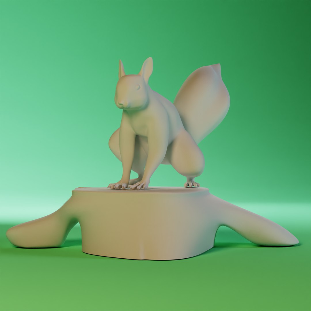 Squirrel 3D Model - TurboSquid 2049267
