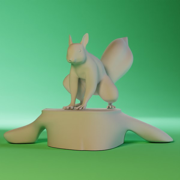 Squirrel 3D model - TurboSquid 2049267