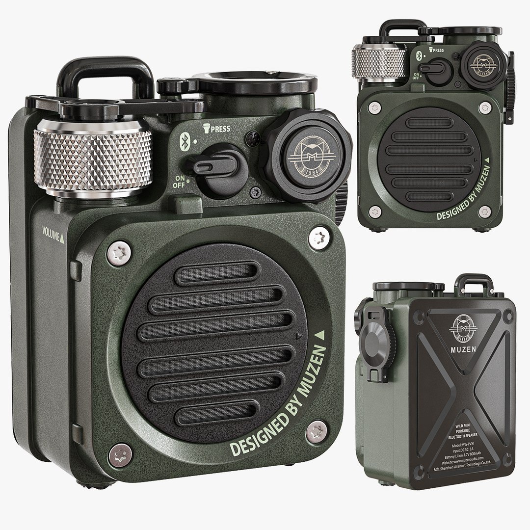 Muzen Wild Mini 3D Model - TurboSquid 2251622