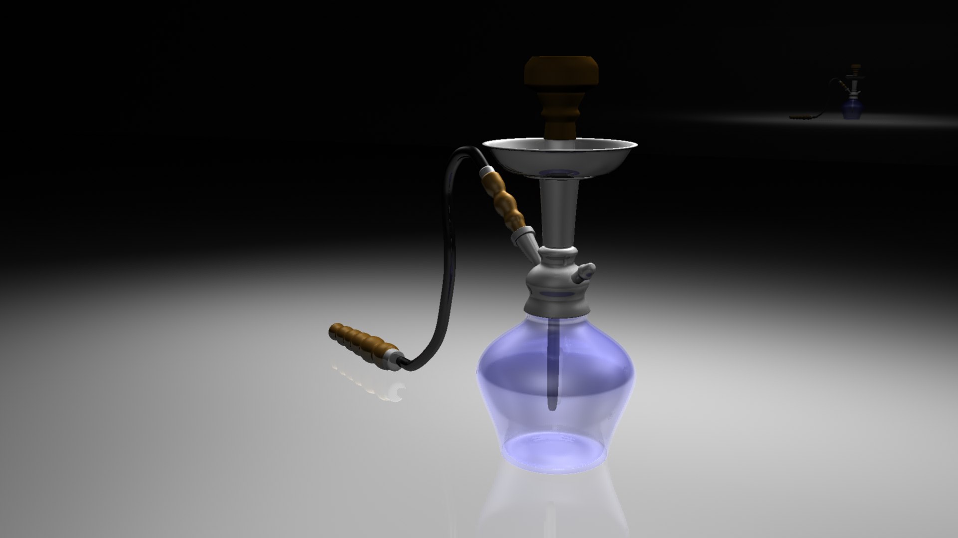 Mini Shisha 3d Model