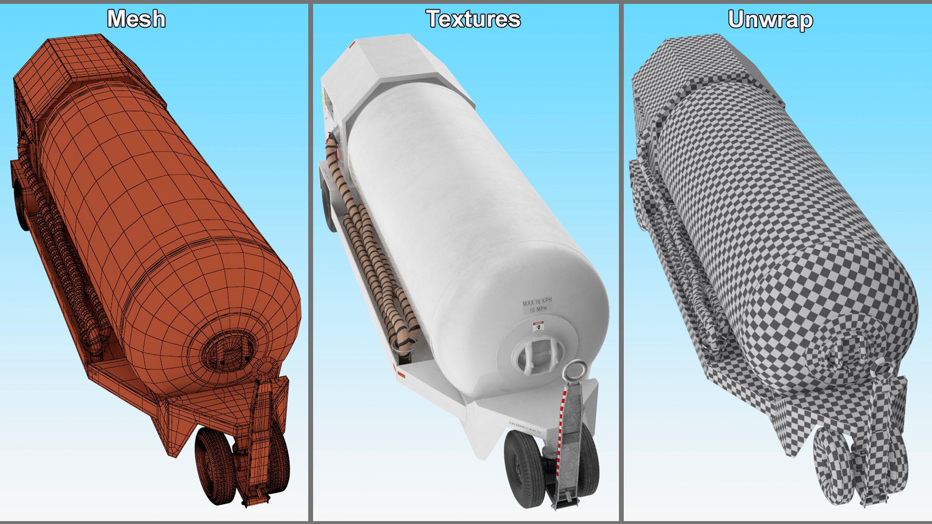 3D model Aircraft Engine ACE-500 Air Start Unit White - TurboSquid 2171908