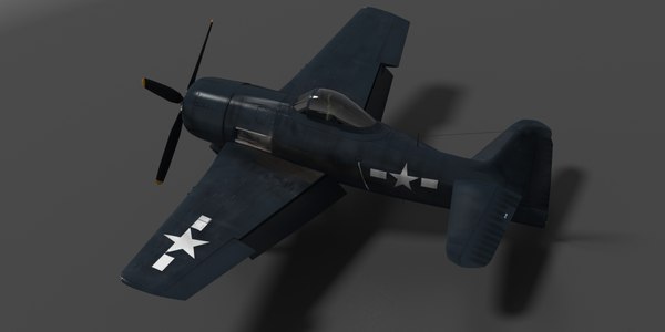modelo 3d F8F Bearcat - TurboSquid 634951