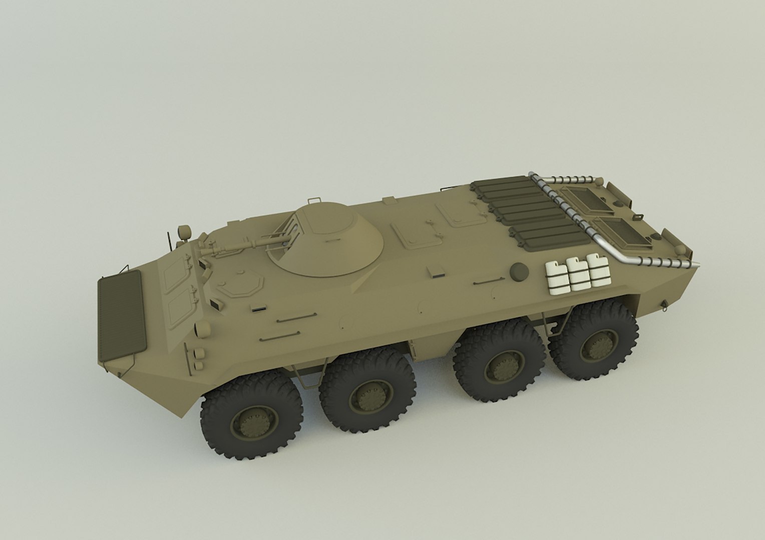 Btr-70 Military Vehicle 3D Model - TurboSquid 2120383