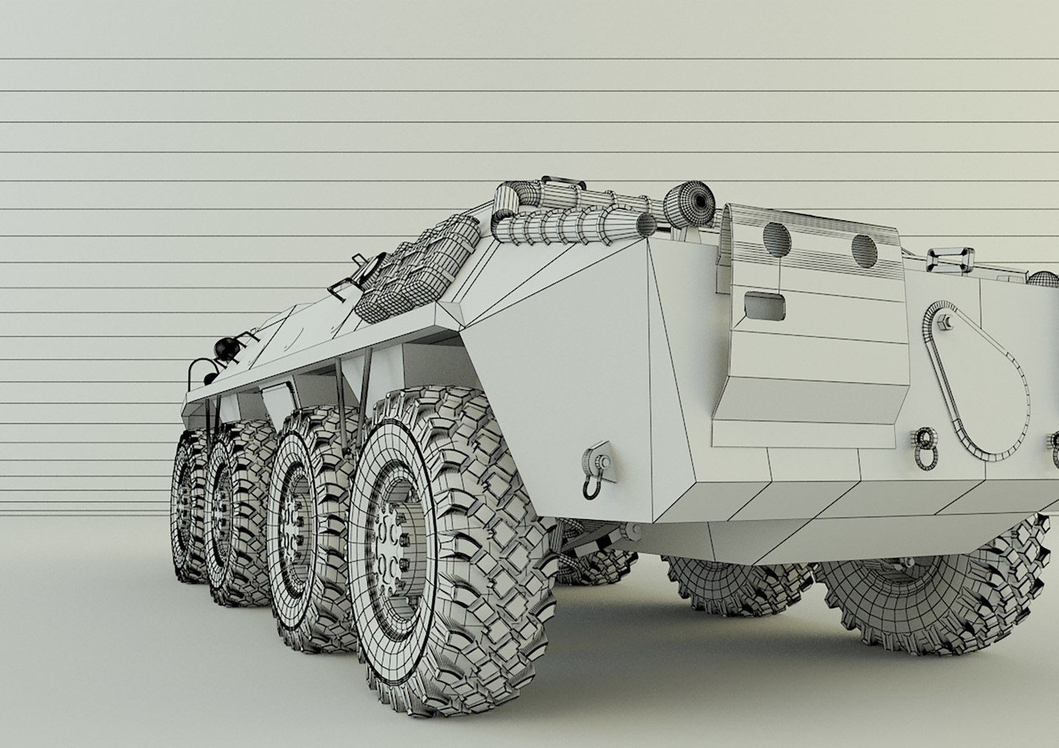Btr-70 Military Vehicle 3D Model - TurboSquid 2120383