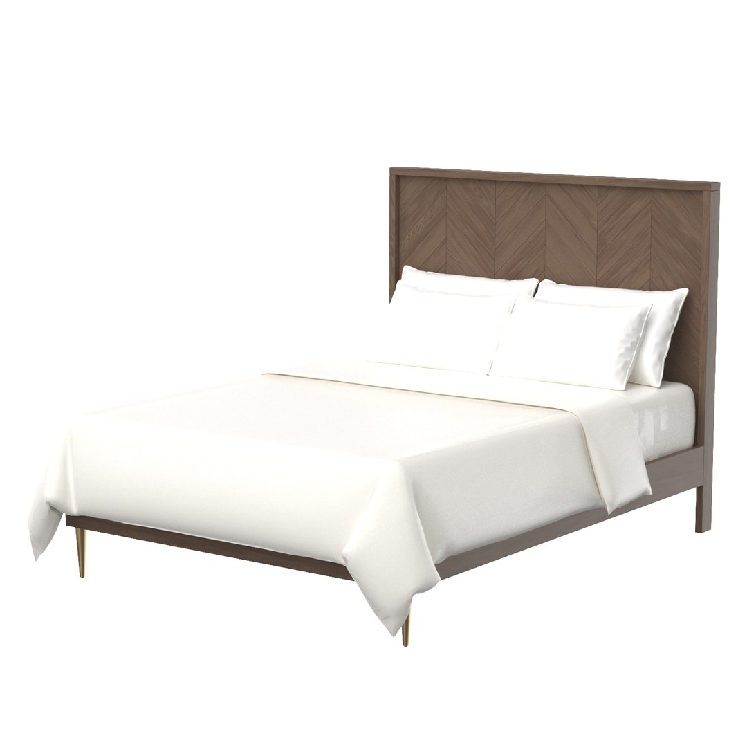 Greyson Bed Queen 102589 Model - TurboSquid 2062361