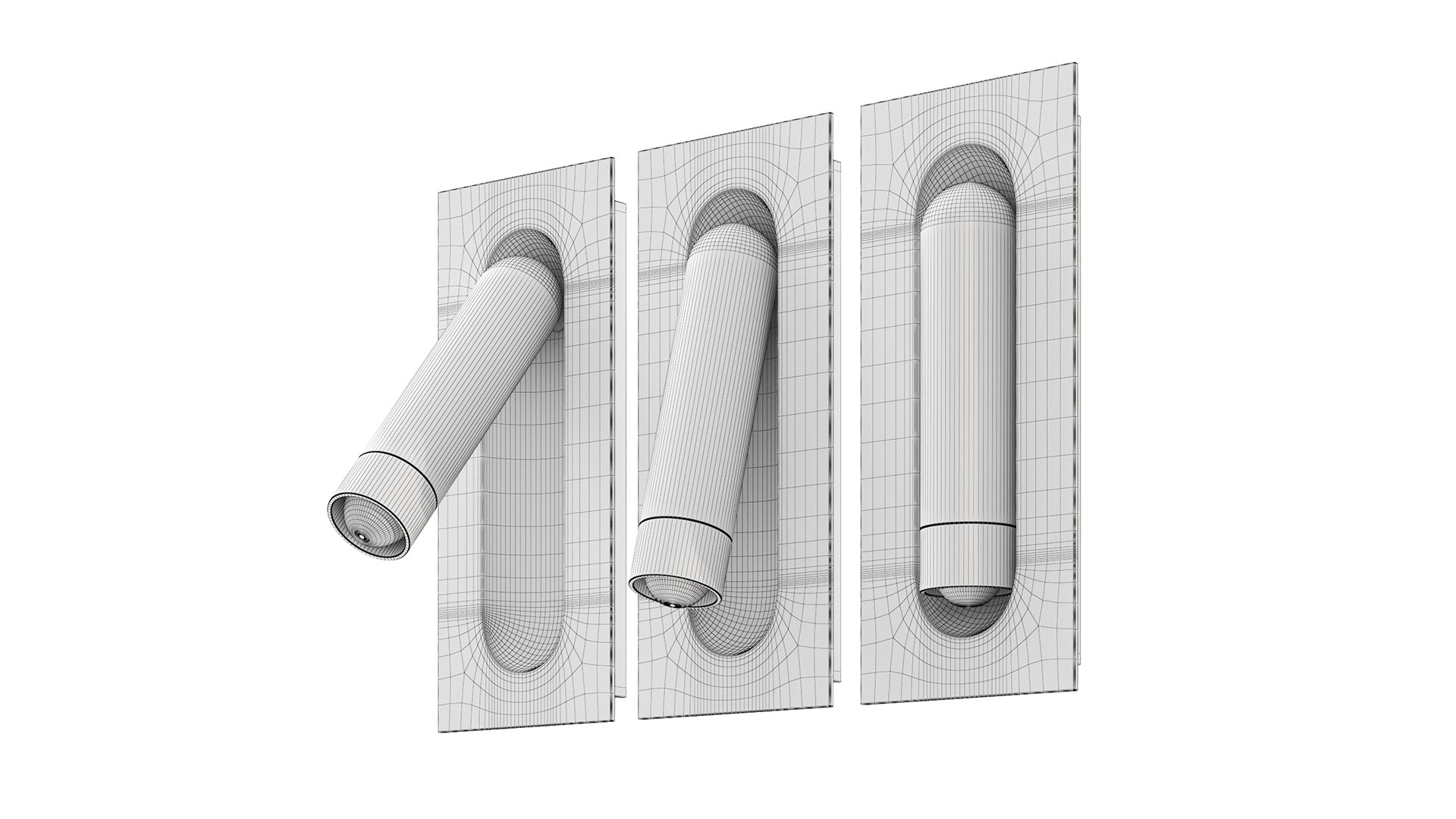 Scope Reading Light dweLed Wall Lamp 3D model - TurboSquid 2107839