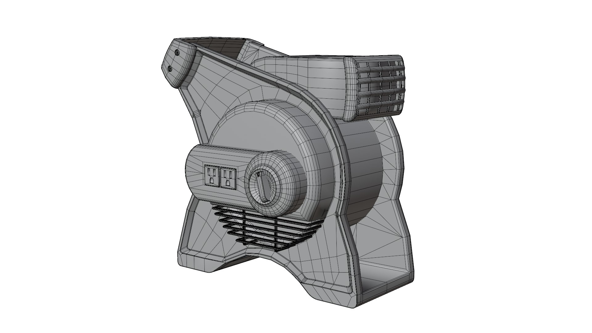 3D Pivoting Blower Fan Model - TurboSquid 1805588