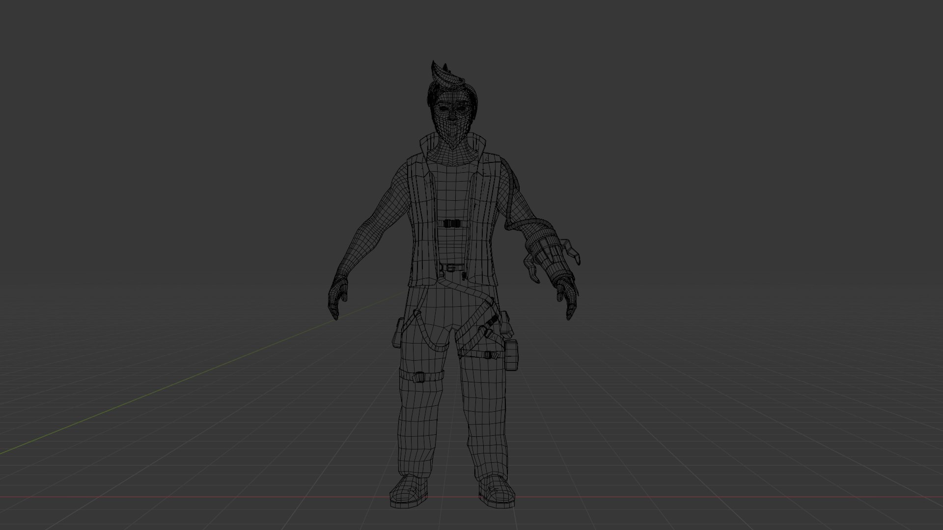 CyberPunk Characters 3D Model - TurboSquid 2334174