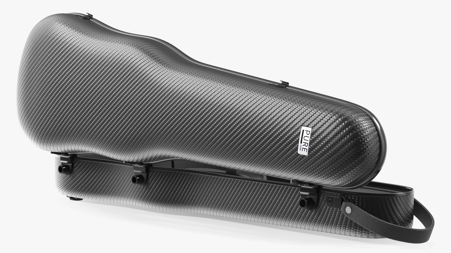 3D Model Polycarbonate Violin Case Gewa Pure Black Empty - TurboSquid ...