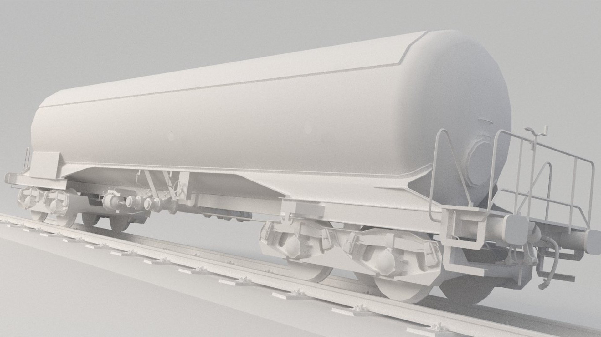 3D model train tank tanker - TurboSquid 1524208