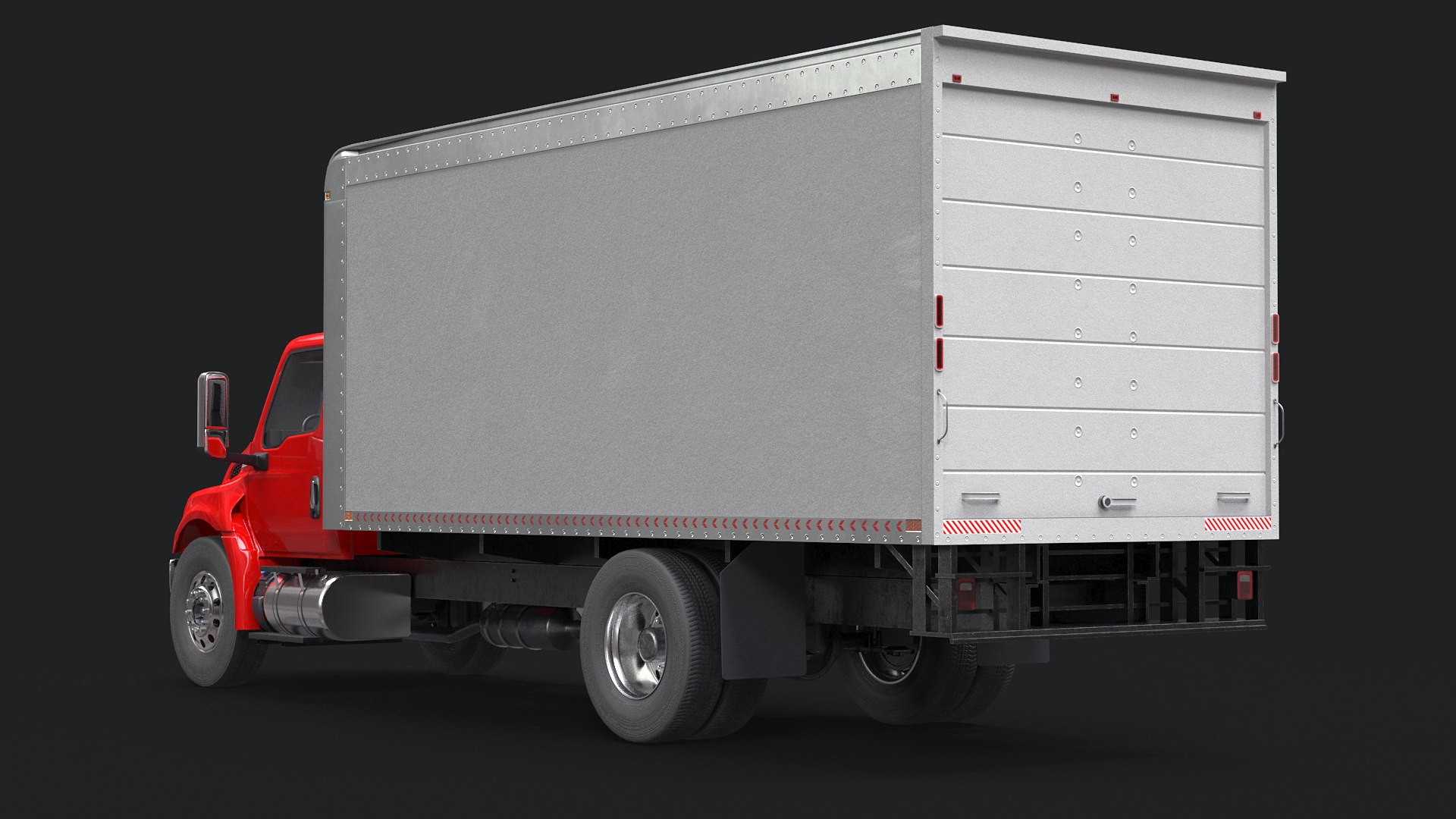 International MV Box Truck 3D - TurboSquid 2039642