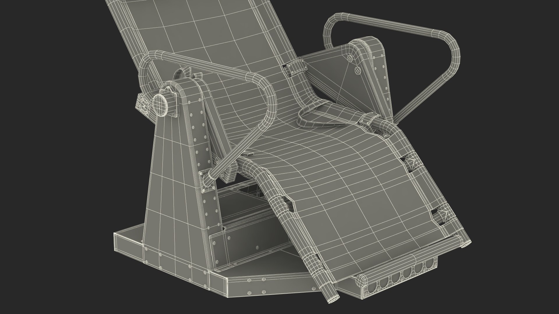 3D NASA Chair for Simulator - TurboSquid 2163457