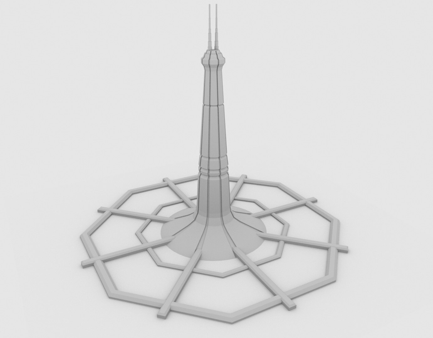 3D Millennium Gate - TurboSquid 1470312