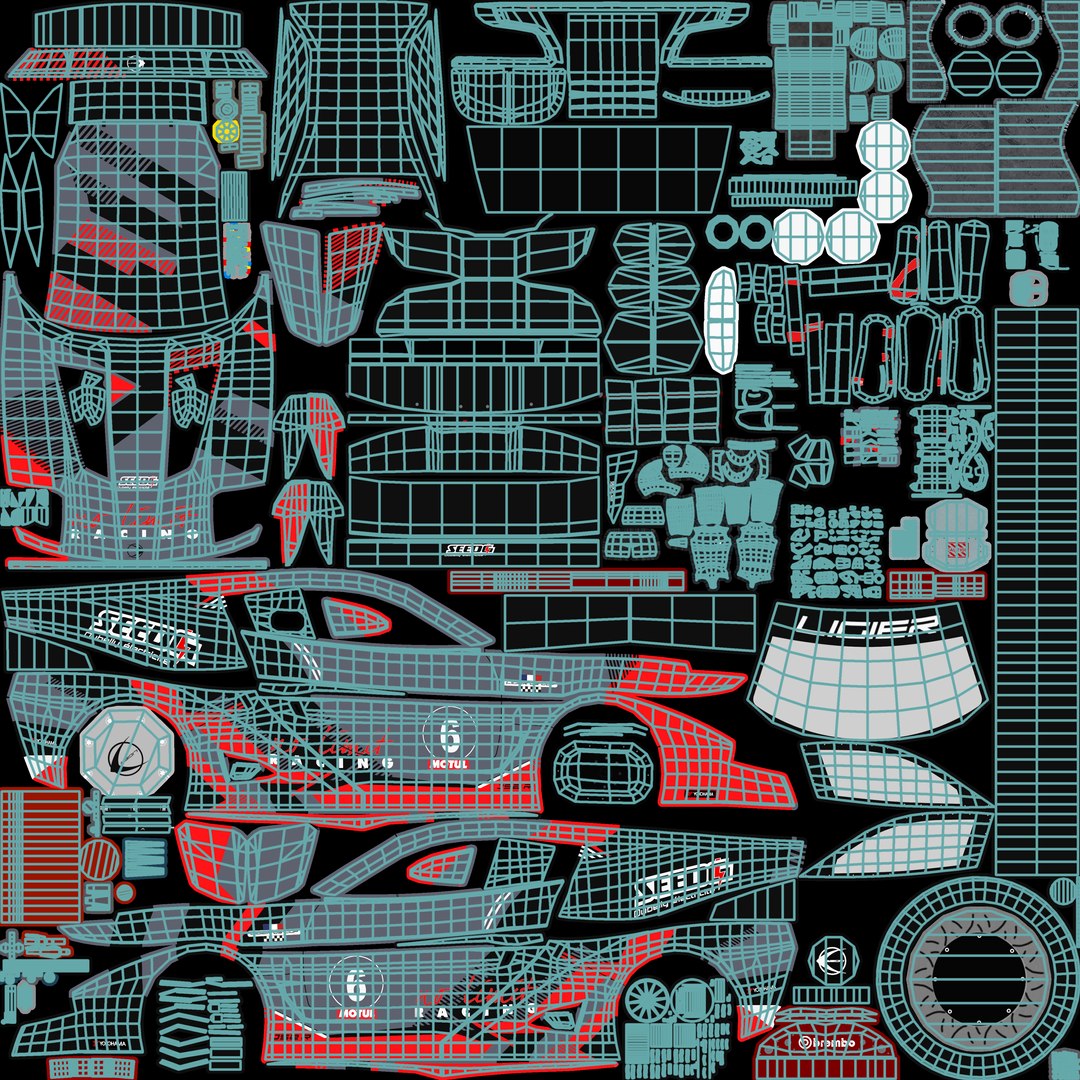 3D race ligier js2 r - TurboSquid 1537045