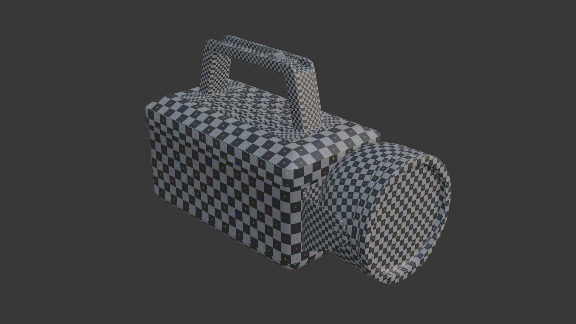 3D Retro Flashlight - TurboSquid 2326552