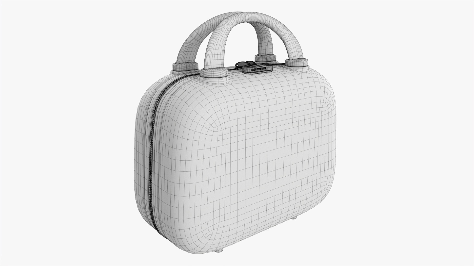 3D Suitcase Hard-shell On Wheels - TurboSquid 1867486