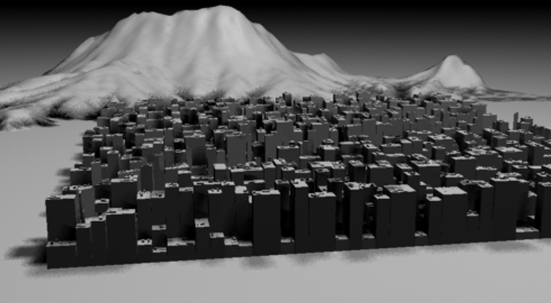 3d city terrain