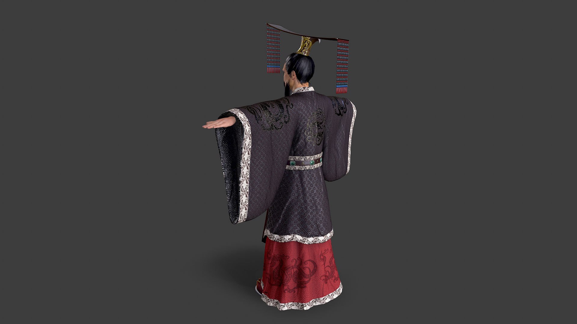 3D Model Asian People King - TurboSquid 2213833