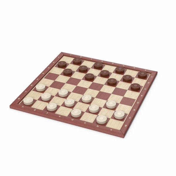 3D Checkers model - TurboSquid 1862611