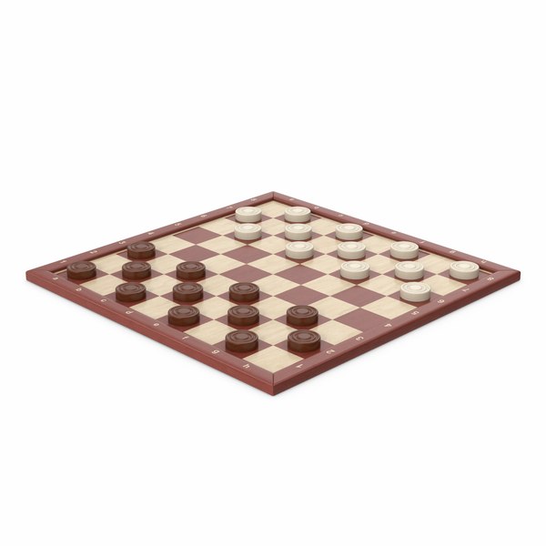 3D Checkers model - TurboSquid 1862611