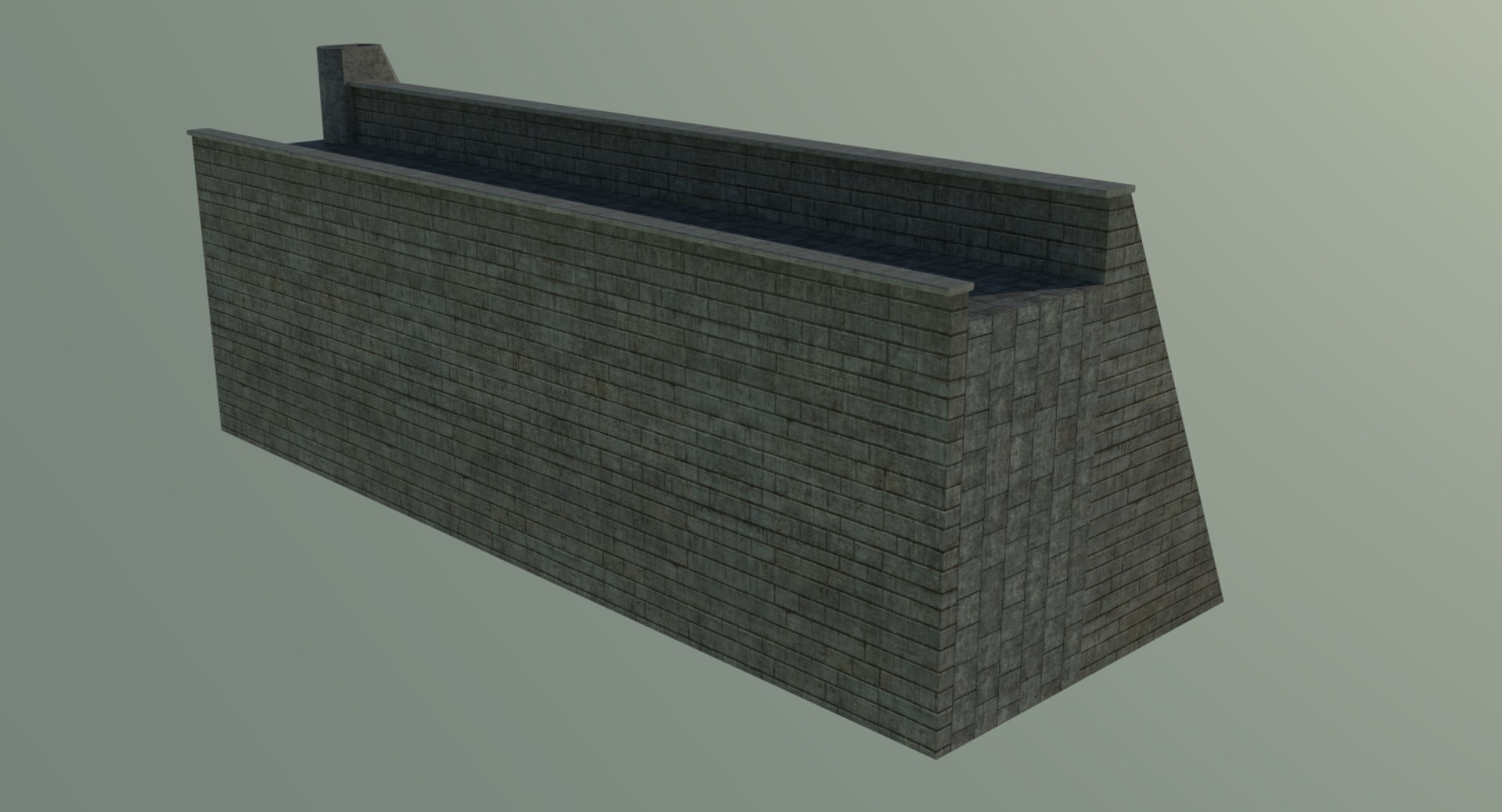 3d Seawall Sea Wall