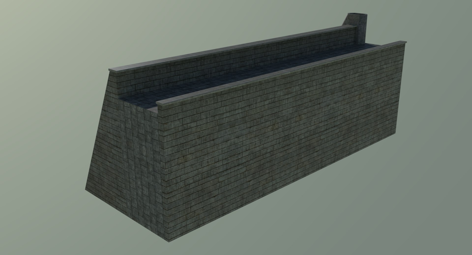 3d Seawall Sea Wall