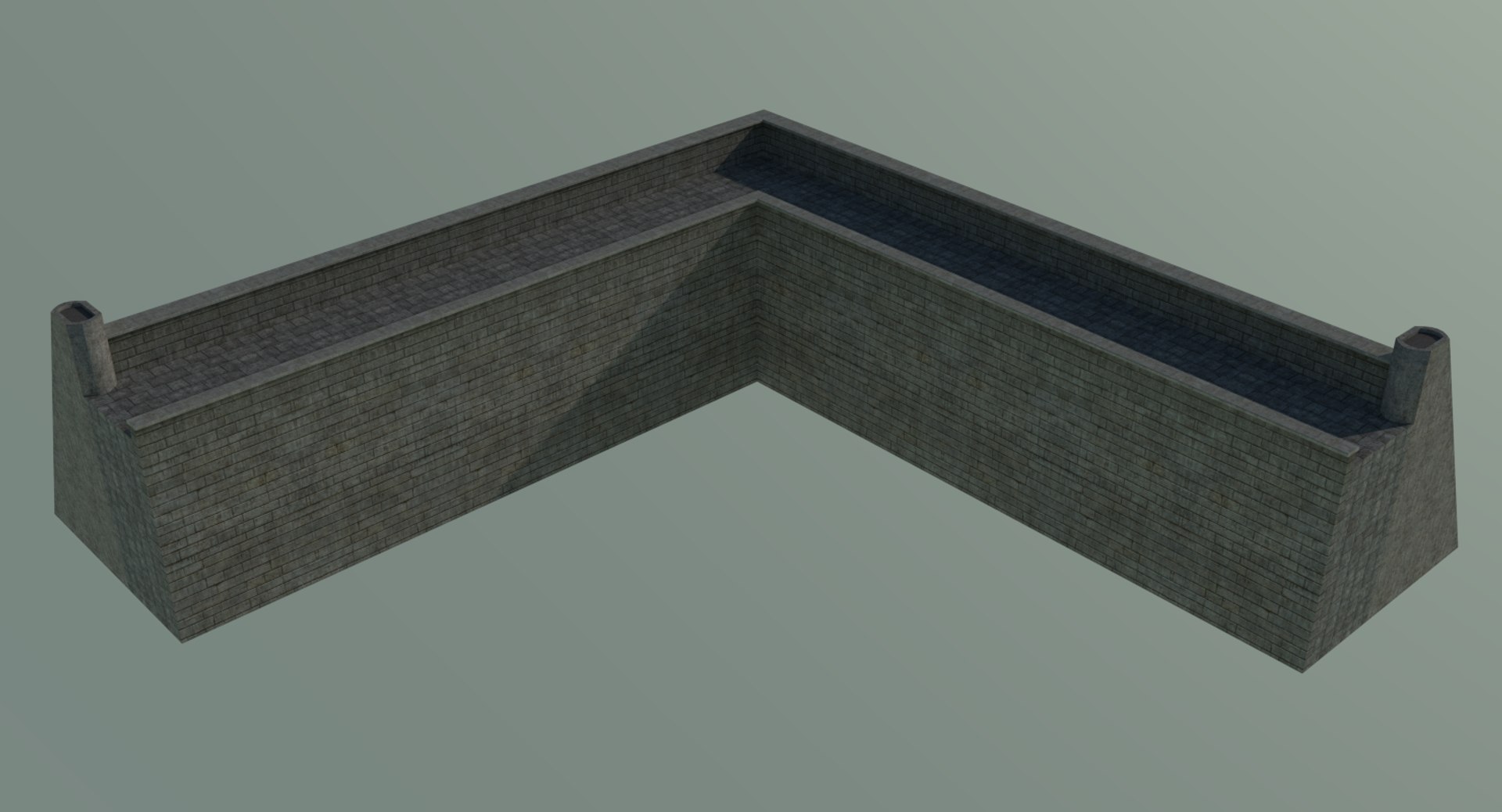 3d Seawall Sea Wall