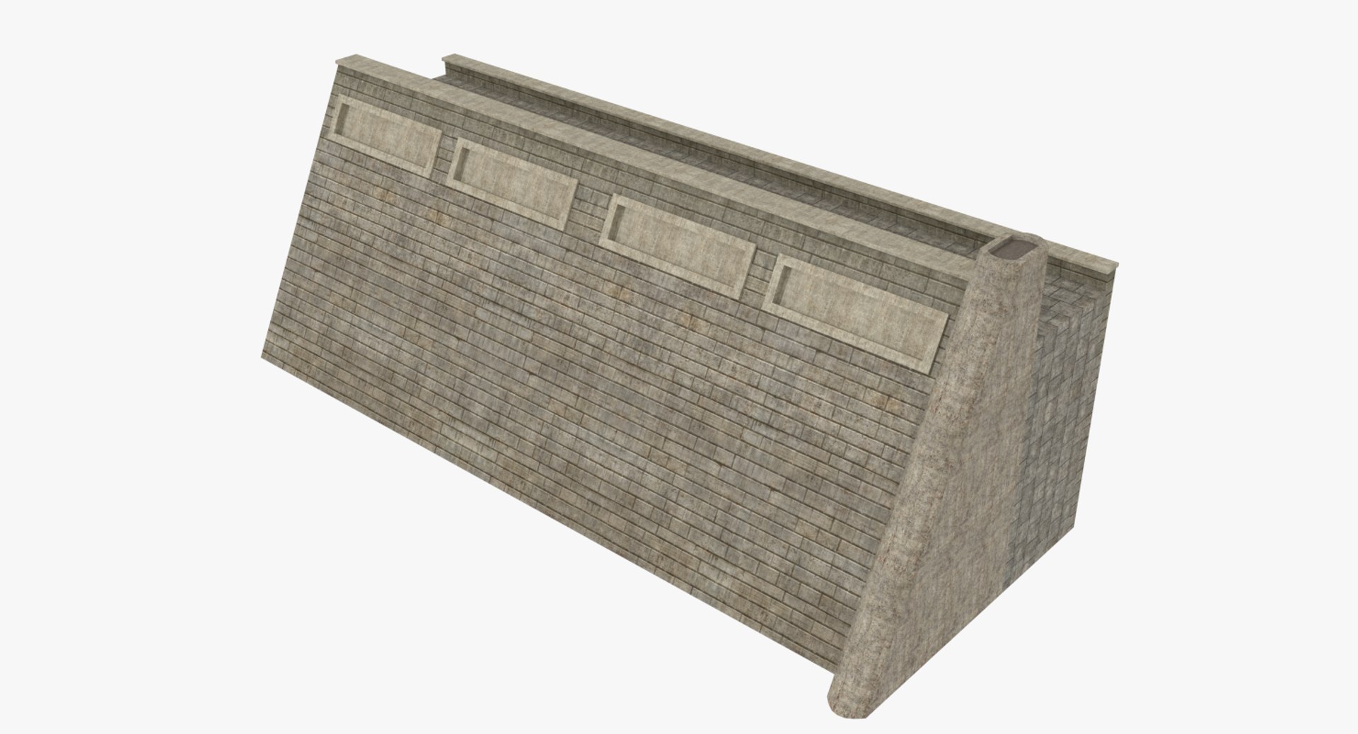 3d Seawall Sea Wall