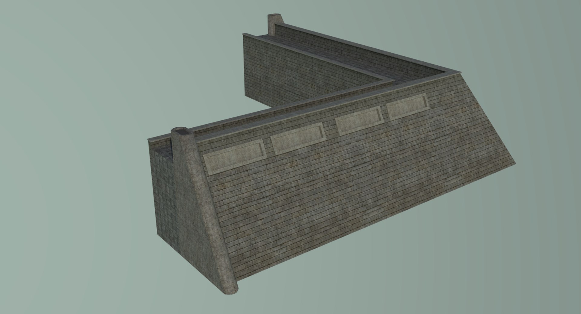 3d Seawall Sea Wall