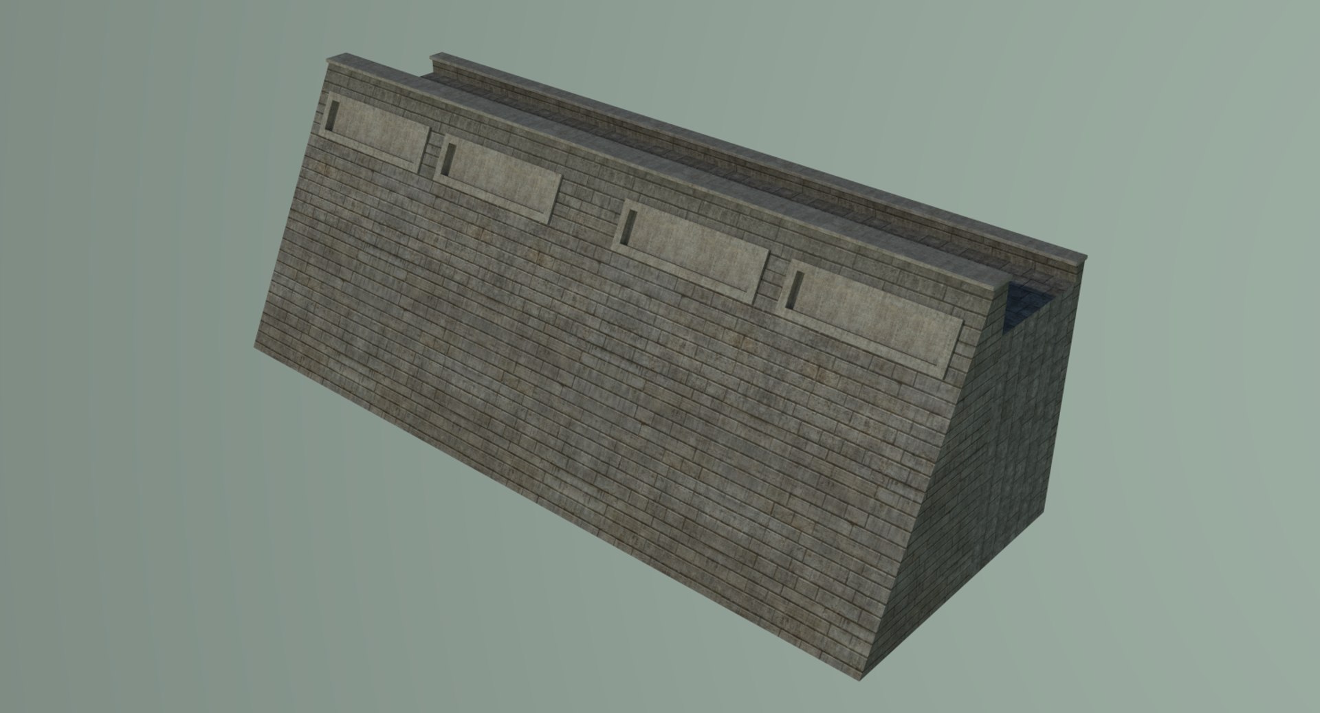 3d Seawall Sea Wall