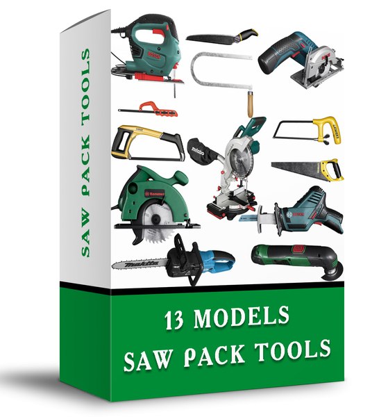 3D Old Hand Saw - TurboSquid 2129751