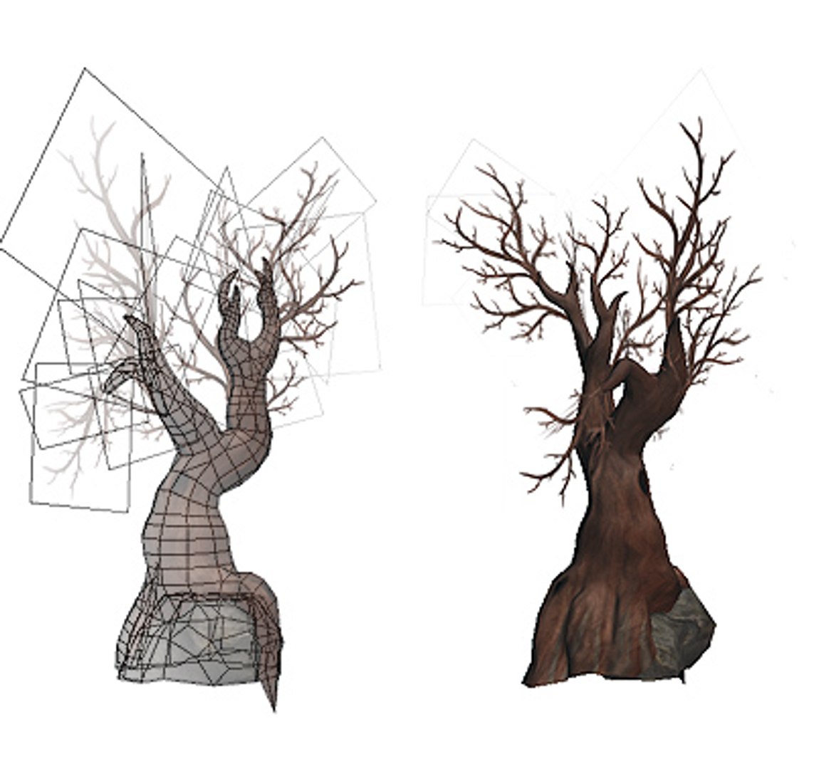 Dry Tree Games 3d Model