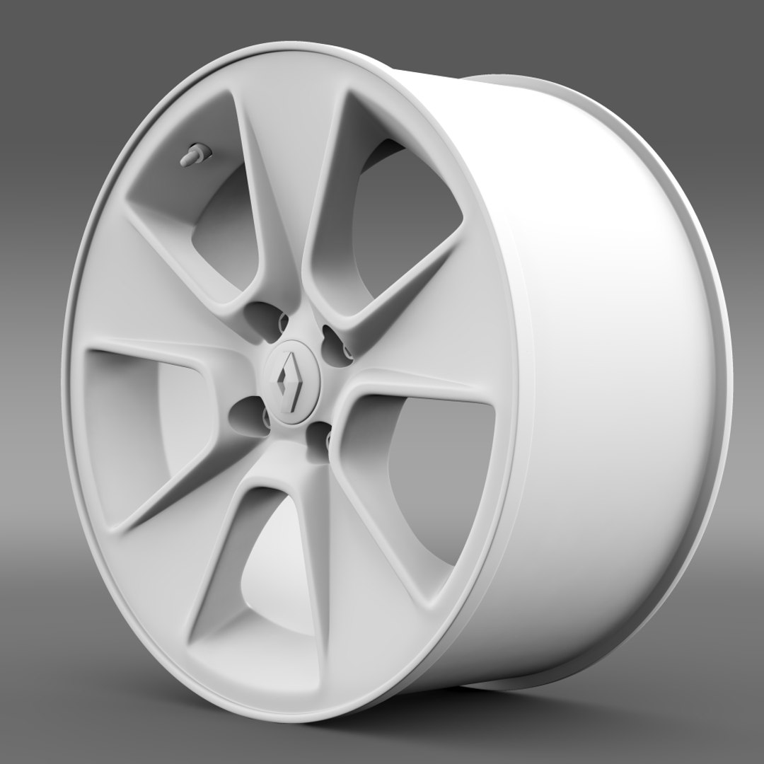 3d Model Renault Logan Rim