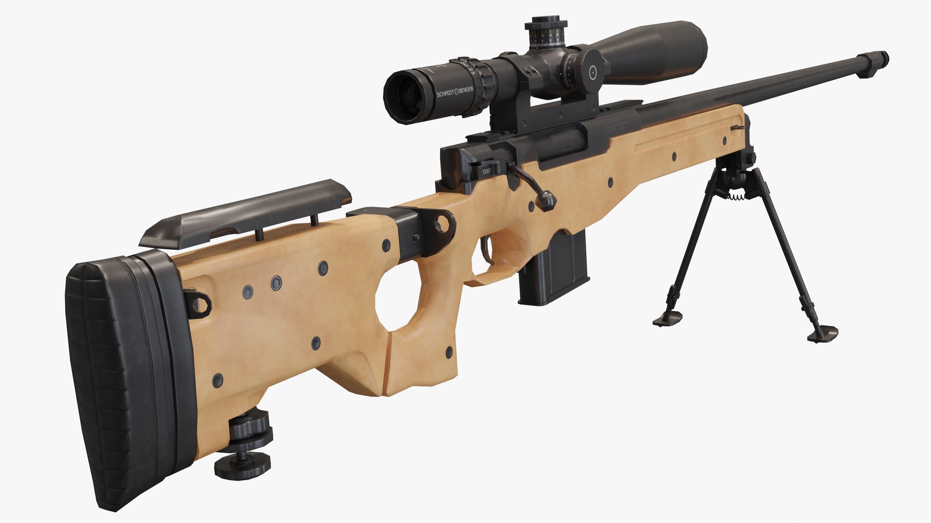 3D model l115a3 sniper rifle - TurboSquid 1464200