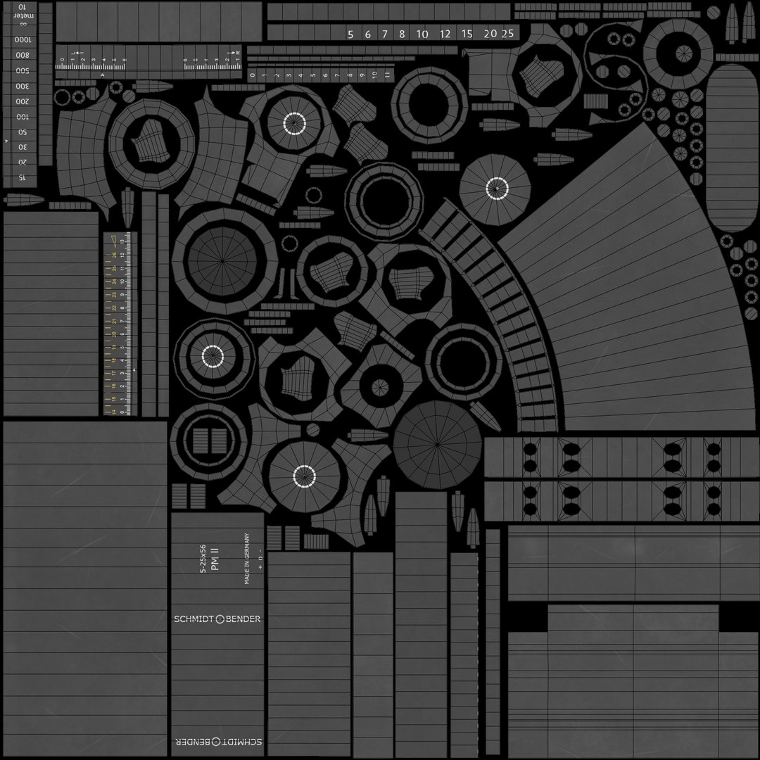 3D model l115a3 sniper rifle - TurboSquid 1464200
