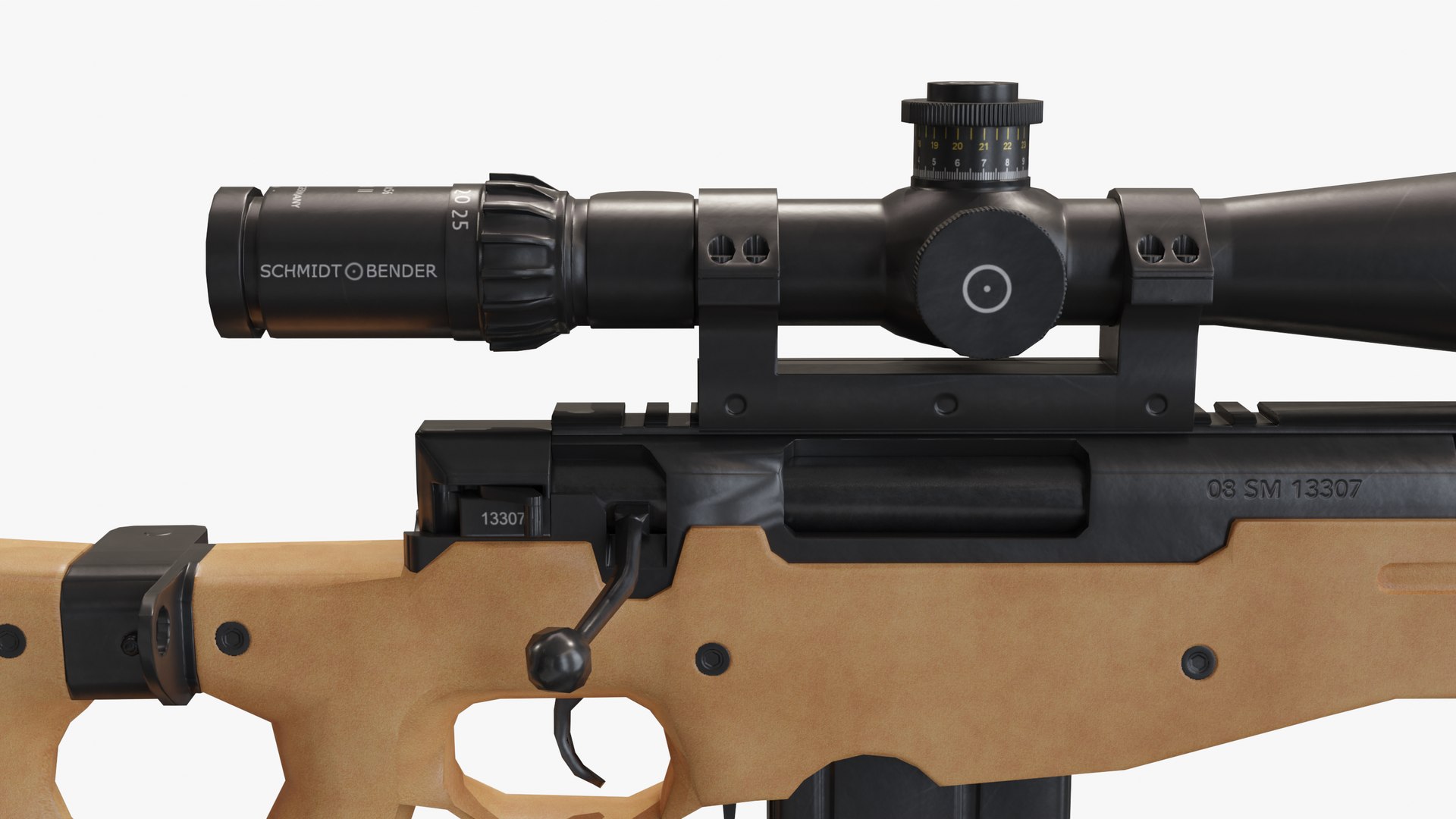 3D model l115a3 sniper rifle - TurboSquid 1464200