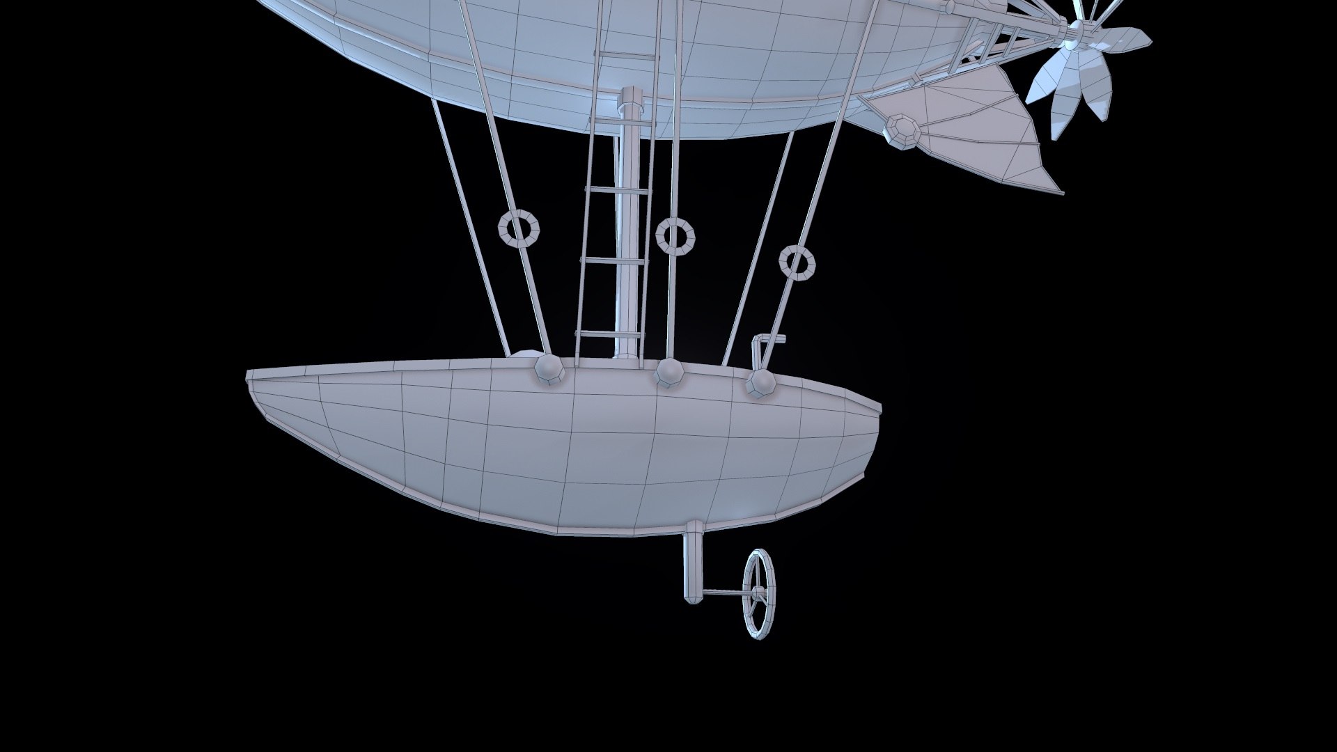 Airship Ship Air Model - TurboSquid 1490678