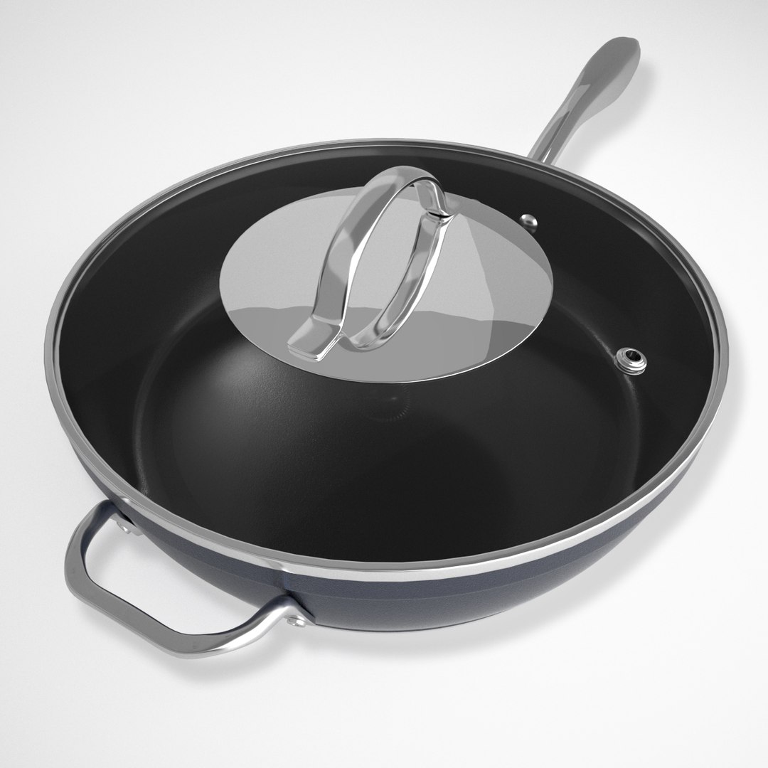 3D Fryingpan Model - TurboSquid 1759850