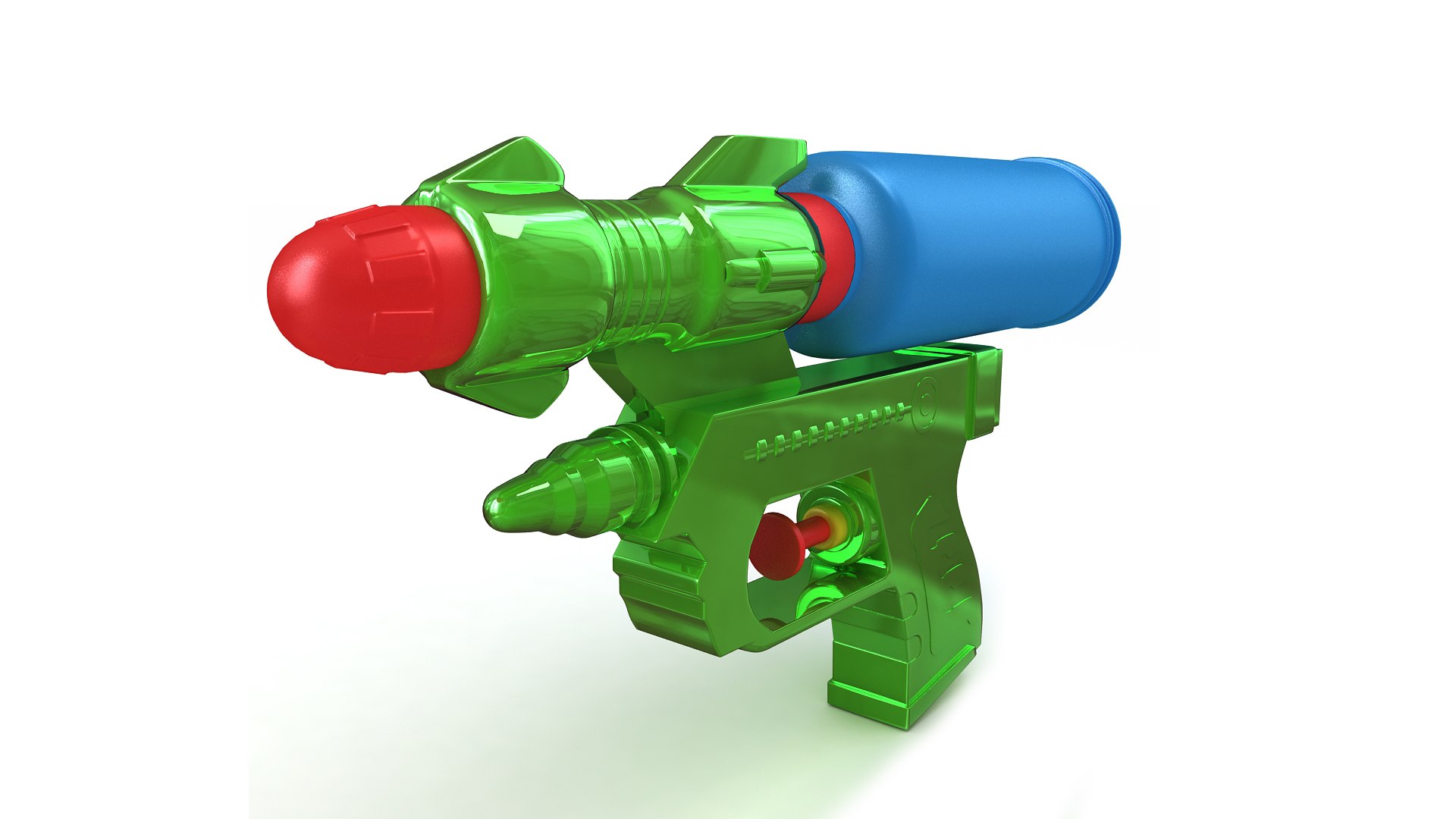 Water Gun Toy 3D Model - TurboSquid 1772957