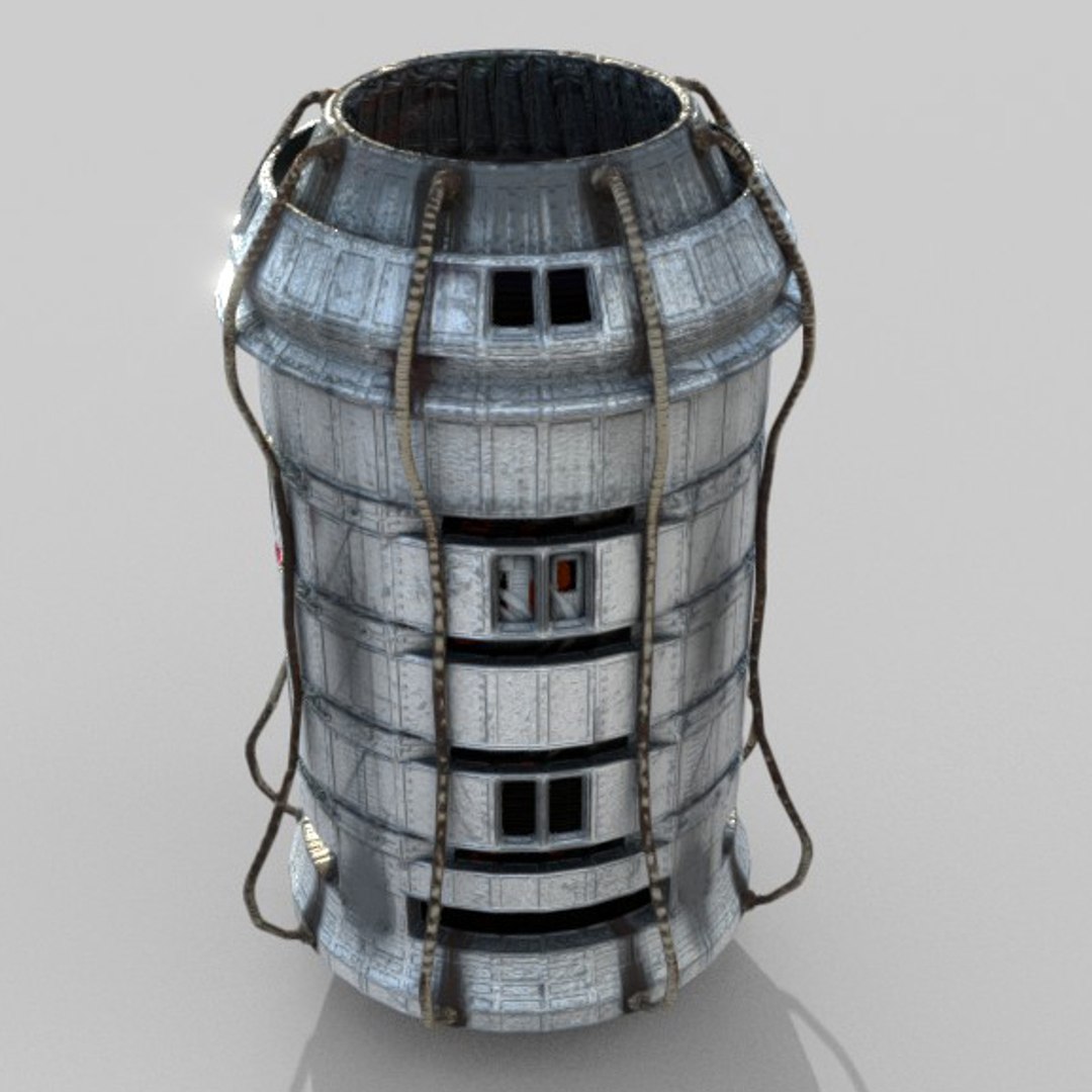 3D Concept Space Engine - TurboSquid 1296285