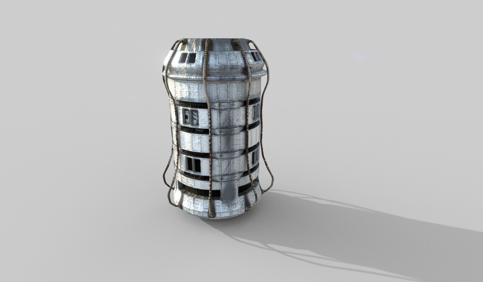 3D Concept Space Engine - TurboSquid 1296285