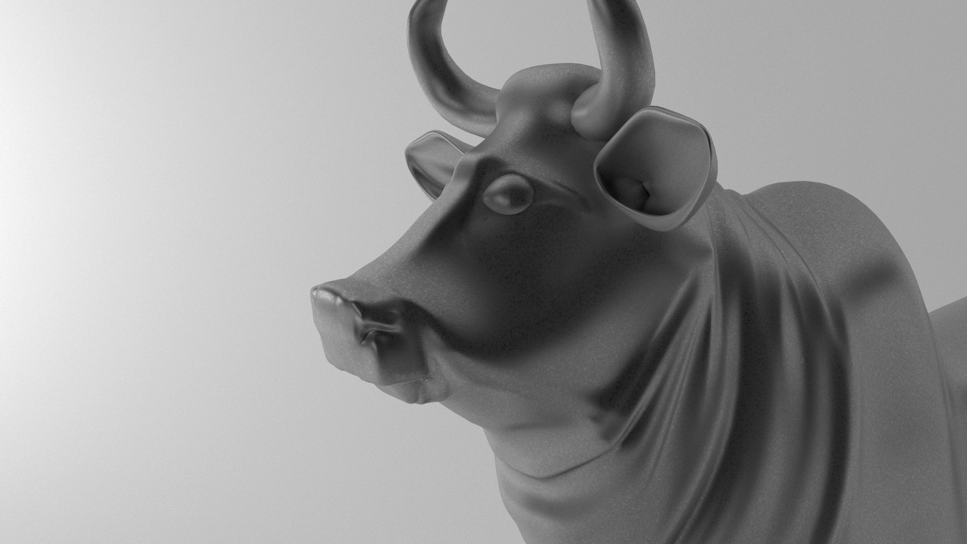 3D Cow Idol Model - TurboSquid 1235761