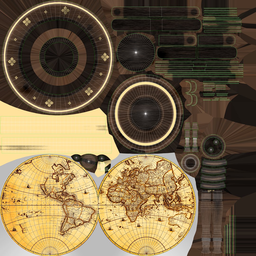 Old Globe 3D - TurboSquid 2087545