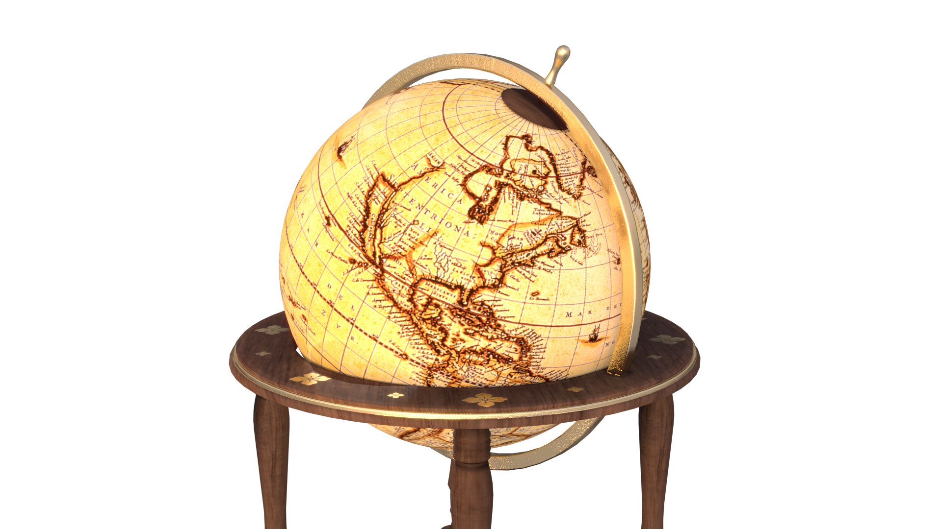 Old Globe 3D - TurboSquid 2087545