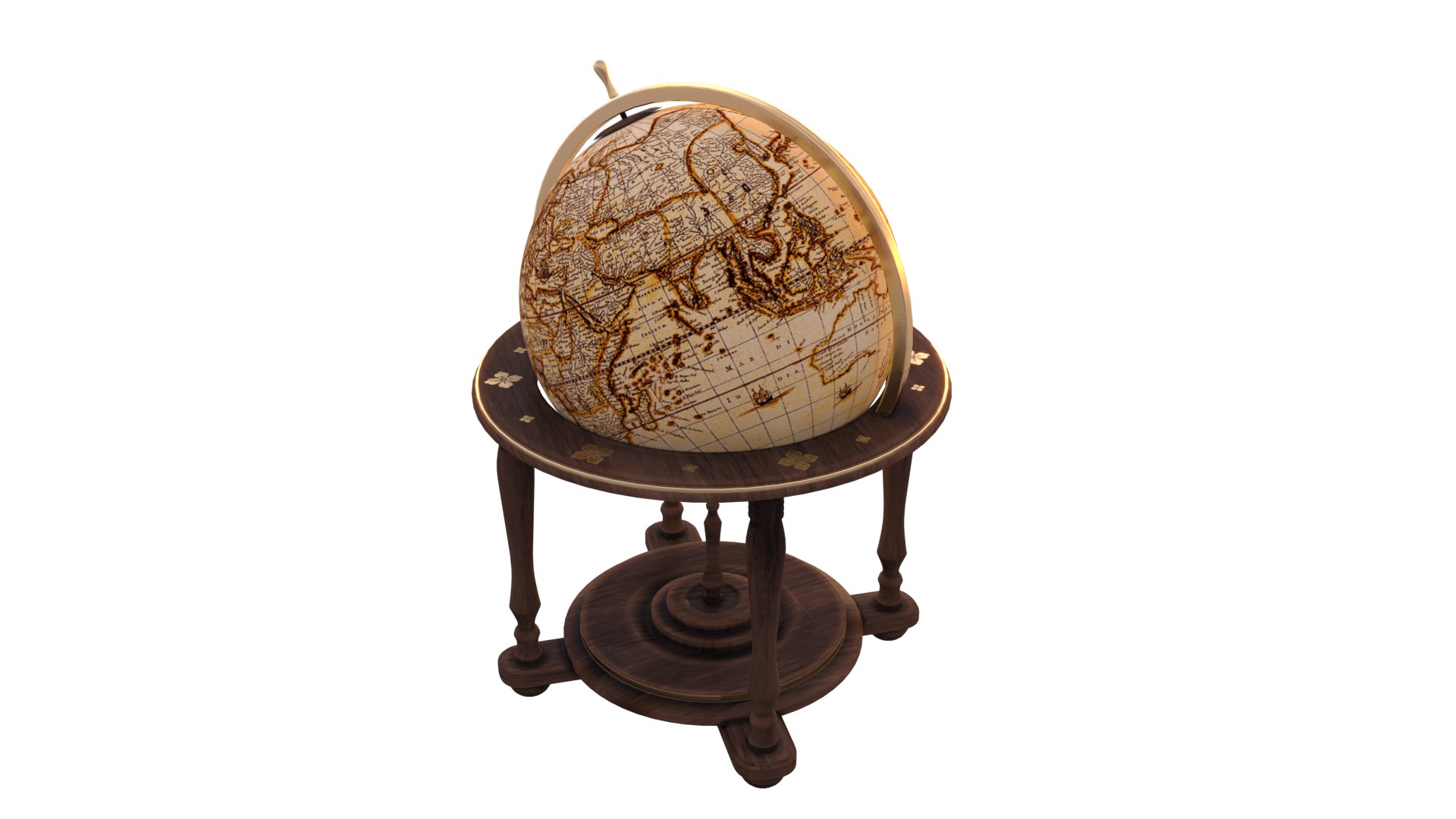 Old Globe 3D - TurboSquid 2087545
