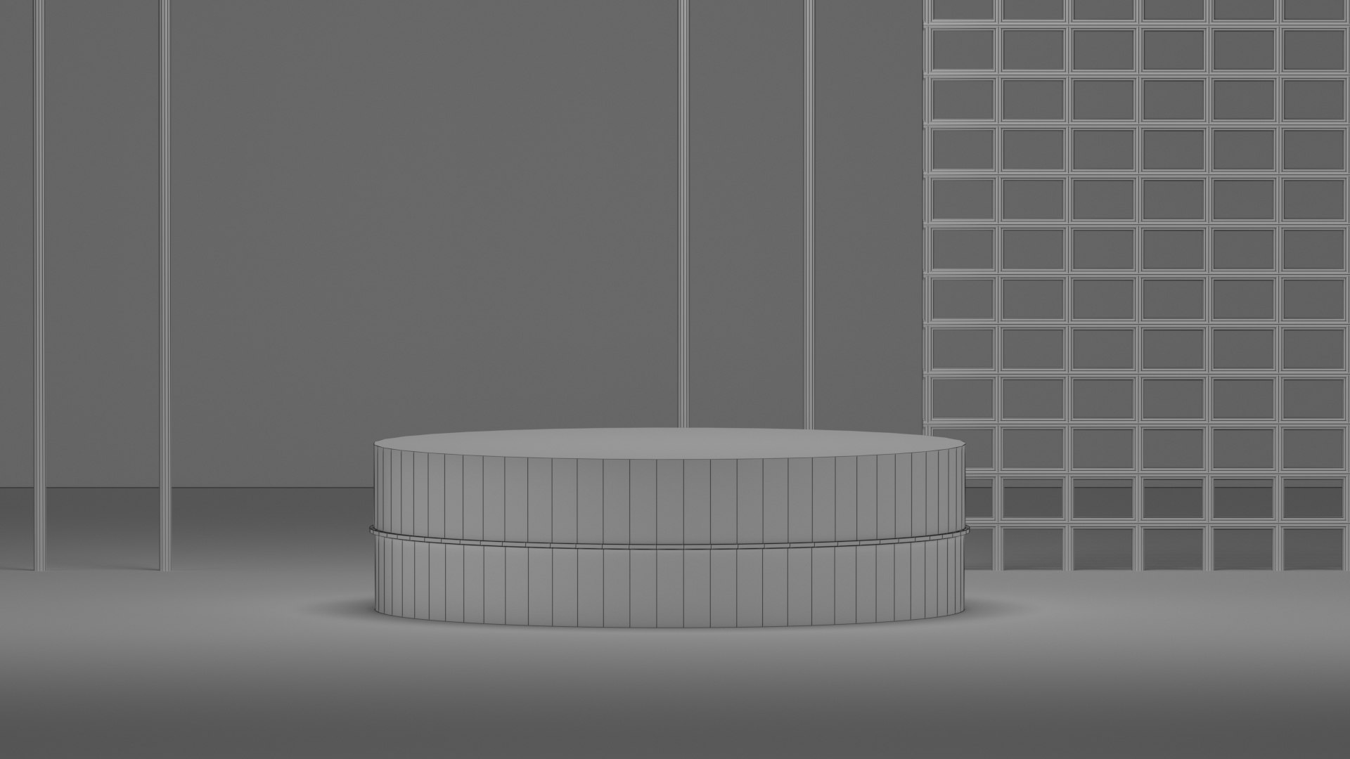 Product Stand In Black And Gold Color 3D Model 3D Model - TurboSquid ...