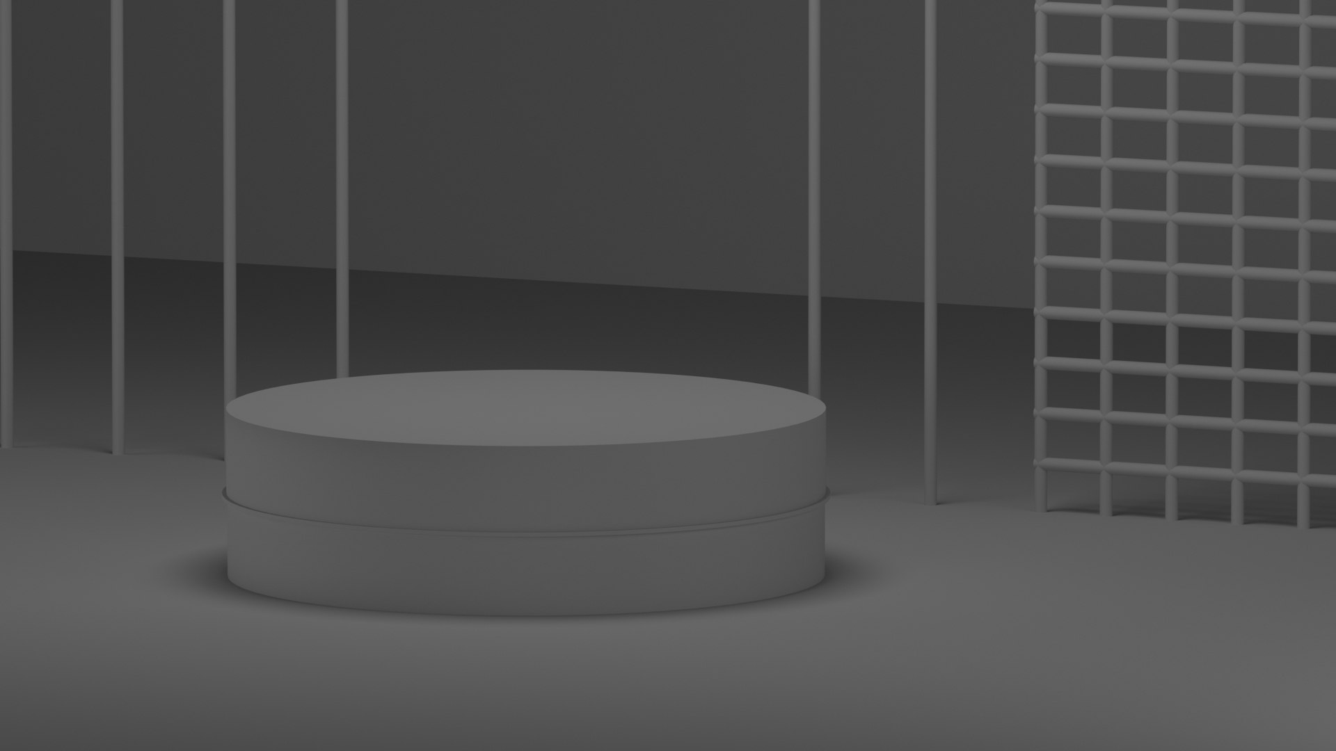 Product Stand In Black And Gold Color 3D Model 3D Model - TurboSquid ...