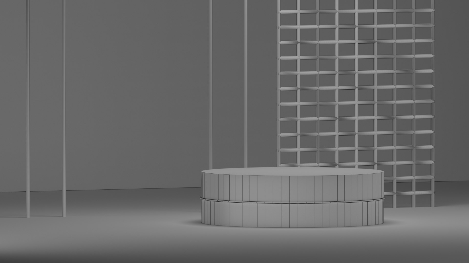 Product Stand In Black And Gold Color 3D Model 3D Model - TurboSquid ...