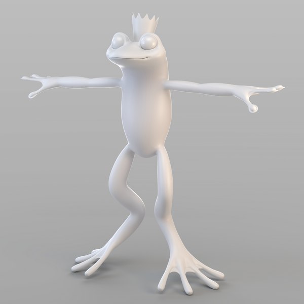 Cartoon Frog 3D Models for Download | TurboSquid